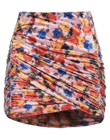 Isabel Marant Mini Skirt In Polyamide And Elastane - Orange