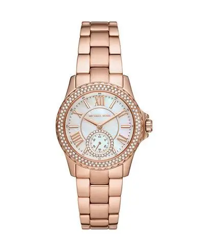 Michael Kors Everest Wrist Watch Stainless Steel - Rose Gold | Editorialist