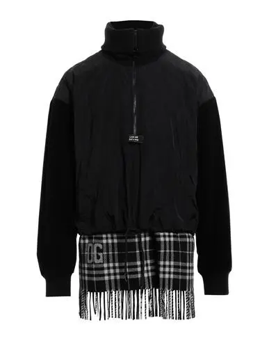 Dolce & Gabbana Jacket With Checked Detail And Fringe