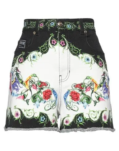 Versace Denim Shorts - White