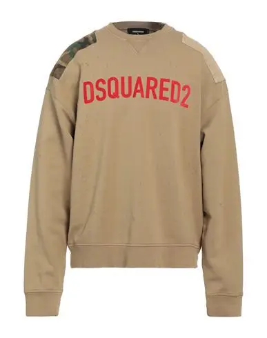 Dsquared2 Sweatshirt In Cotton And Elastane - Beige