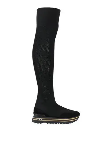 LIU •JO Boot Size Textile Fibers, Soft Leather