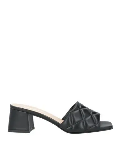 BALDININI Leather Sandals - Black