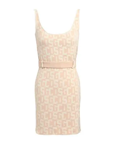 Gcds Jacquard Knit Mini Dress