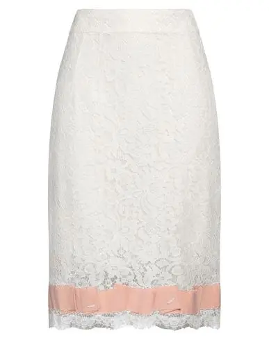 Dolce & Gabbana Midi Lace Pencil Skirt
