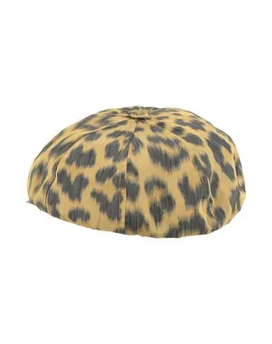 Dior Leopard-print Beret - Yellow