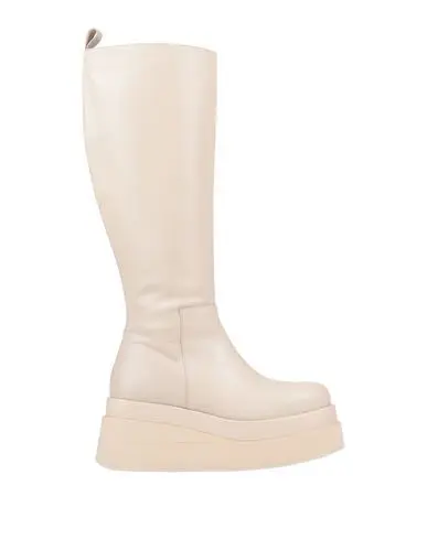 Paloma Berceló Soft Leather Boots - Beige