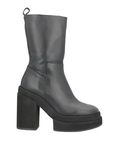 Paloma Berceló Leather Ankle Boots - Grey