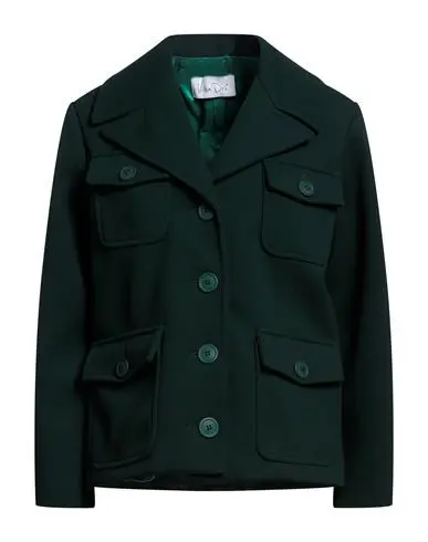 VIRNA DRÒ Plain Weave Blazer - Green