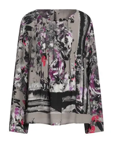 MANILA GRACE Crepe Top - Grey
