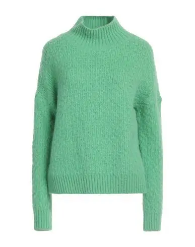 Maje Knitted Turtleneck Sweater - Green