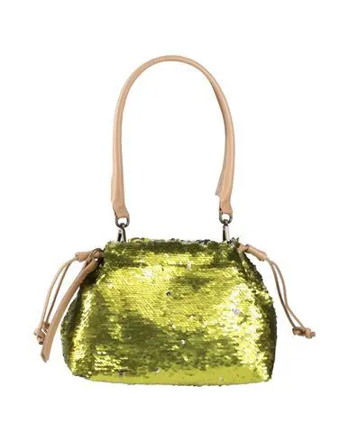 CORSIA Handbag With Sequins And Detachable Straps - Green