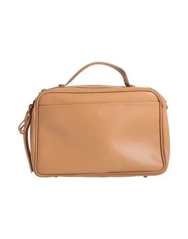 CORSIA Soft Leather Bowler Bag - Beige