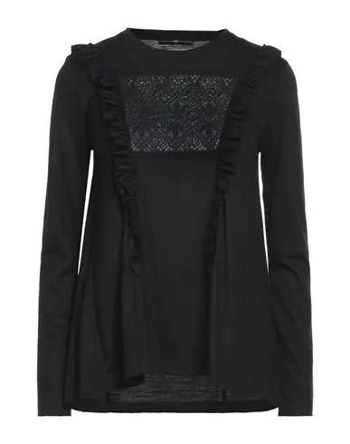 High Wool T-shirt - Black
