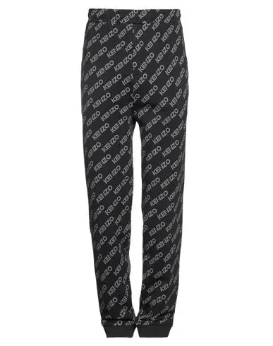 Kenzo Pants Charcoal Size Cotton - Grey