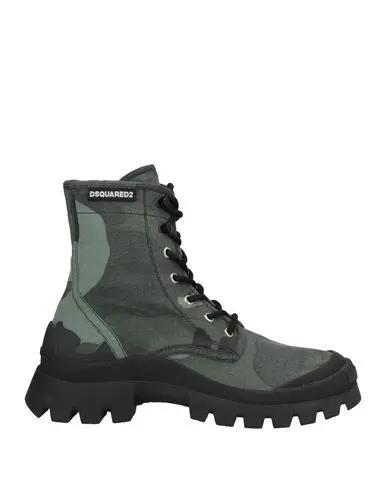 DSQUARED2 X SUPERGA Ankle Combat Boots