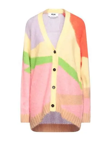 MSGM Knitted Cardigan - Yellow