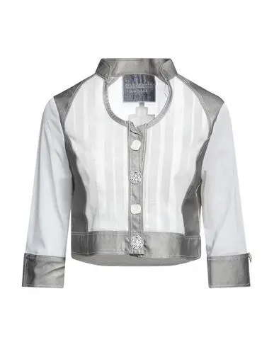 ELISA CAVALETTI BY DANIELA DALLAVALLE Single-breasted Blazer - Silver