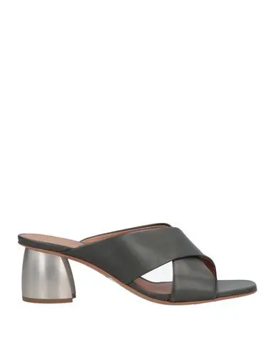 Buy Emporio Armani Sandals Steel Soft Leather - White At 50% Off ...