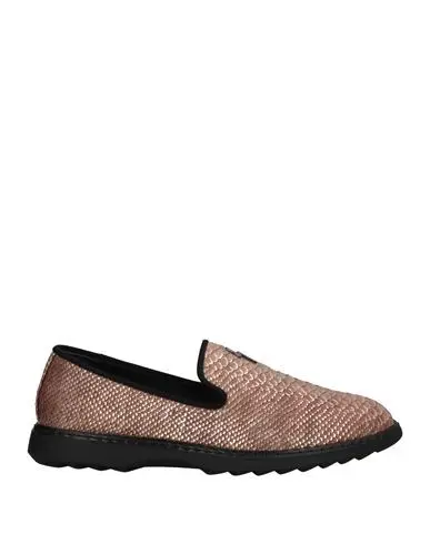 GIUSEPPE ZANOTTI Leather Loafers - Blush