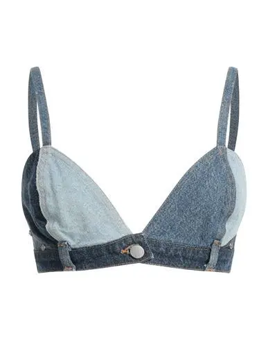 Red Valentino Denim Crop Top
