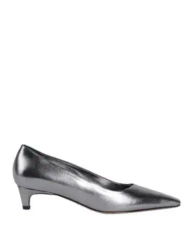 Arket Pumps Soft Leather In Silver - 45% Off | Editorialist