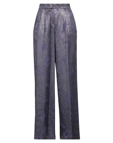 Beatrice B Floral Jacquard Wide Leg Trousers