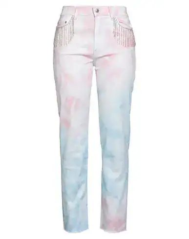 Chiara Ferragni Straight Leg Jeans In Pink 56% Off Editorialist
