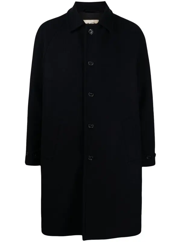 VALSTAR Single-breasted Virgin Wool Coat