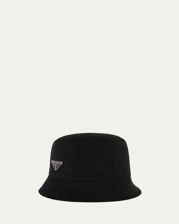 Prada Corduroy Bucket Hat