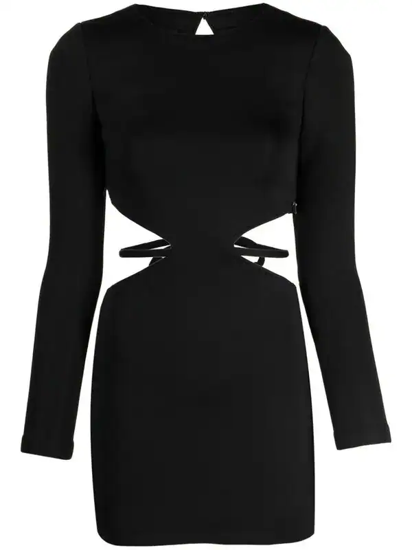 Cynthia Rowley Cut-Out Mini Dress - Black | Editorialist