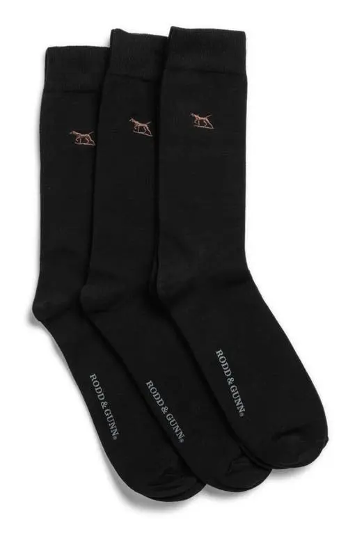 Rodd & Gunn Dry Plains 3-pack Crew Socks