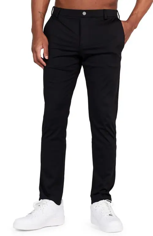 REDVANLY Bradley Pull-on Trousers - Tuxedo