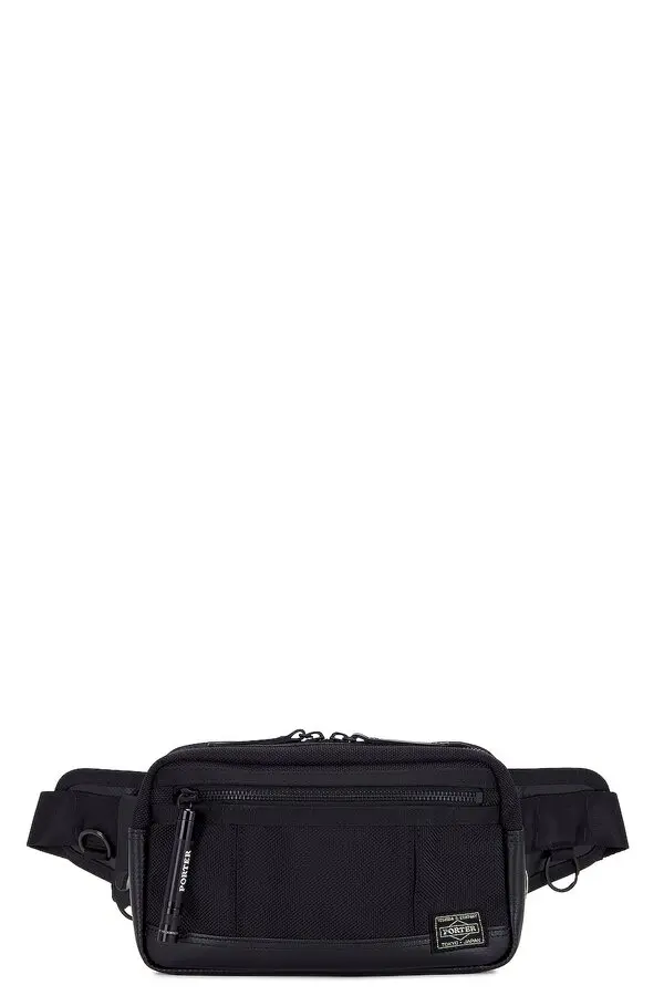 PORTER　 HEAT WAIST BAG PO-HEAT-WAIST-BLK - Porter-Yoshida & Co. HEAT WAIST BAG - Black