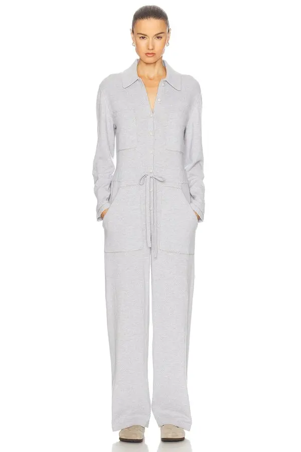 Guest In Residence Everywear 2.0 Cashmere Coverall - Stone