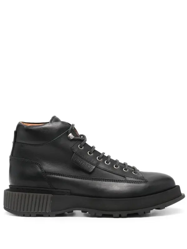 BOTTERO Varbug Lace-up Leather Boots