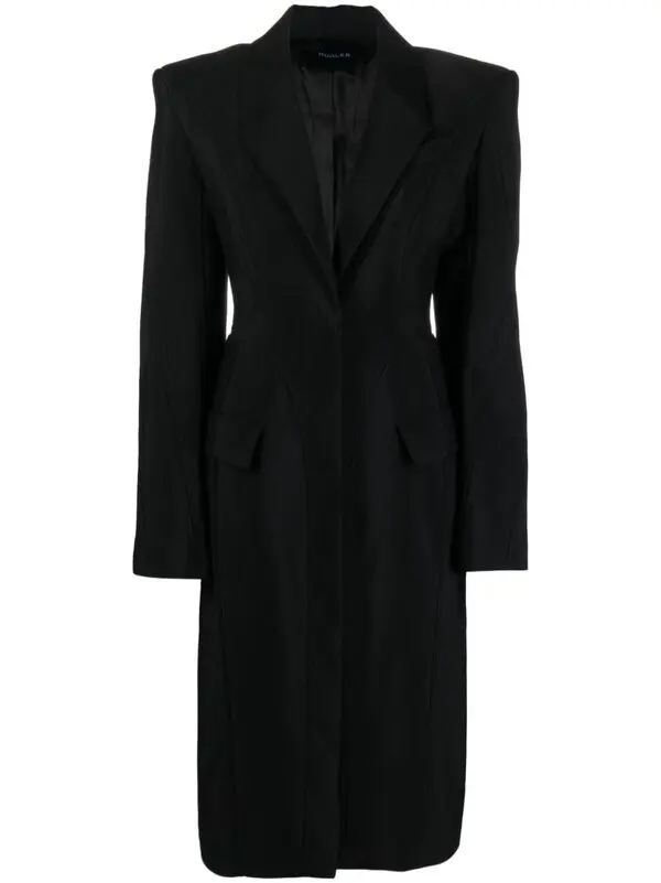 MUGLER Wool-blend Coat