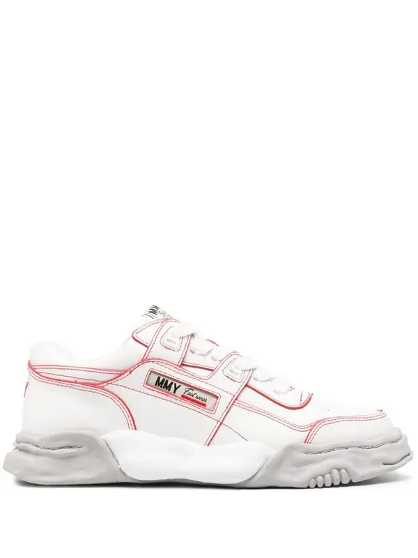 Mihara Yasuhiro Parker Original Sole Sneakers - White