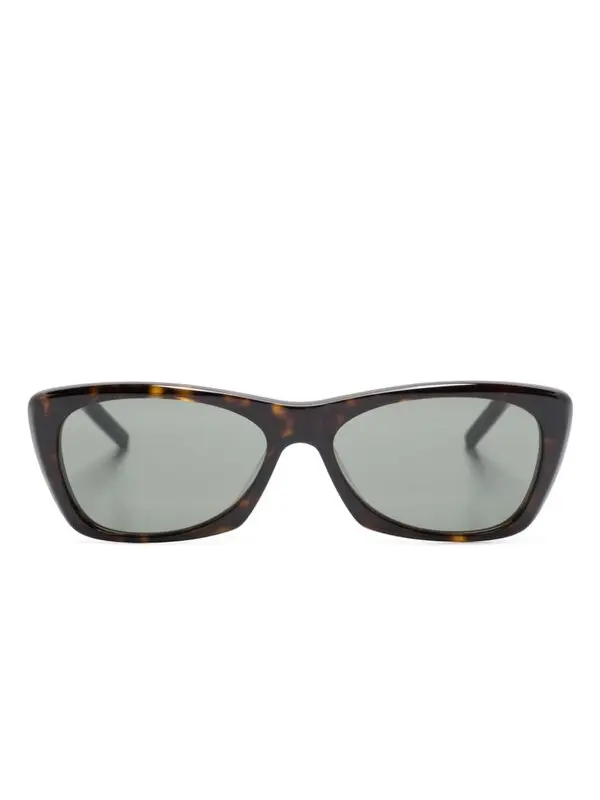 Saint Laurent Logo-engraved Sunglasses