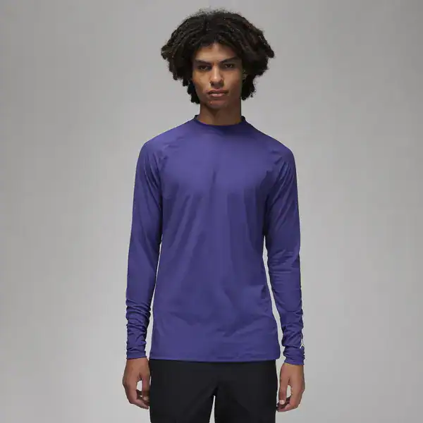 【NIKE】Jordan Dri-FIT Sport Men's Long-Sleeve Golf Top Jordan Dri-Fit Sport Long-Sleeve Golf Top In Purple - 24