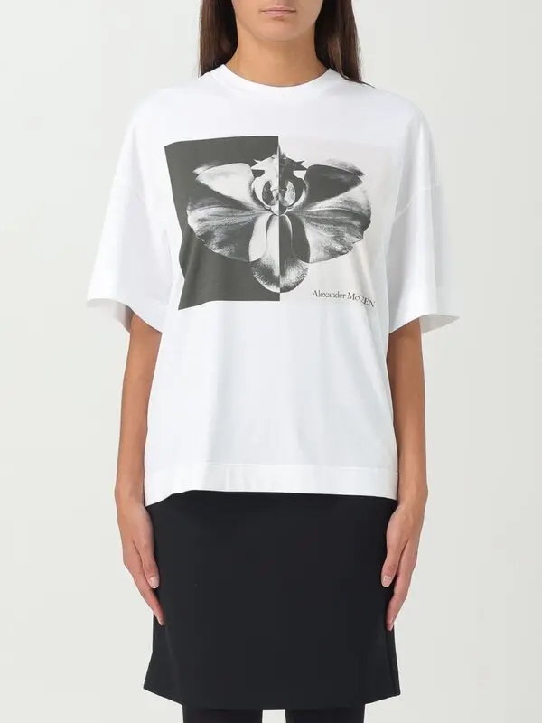 Alexander McQueen Orchidea Cotton Sweater