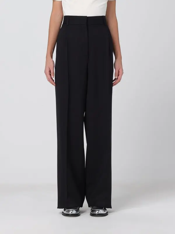MSGM Trousers In Stretch Wool