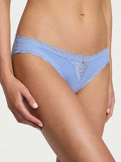 Victoria's Secret Love Cloud Adjustable String Bikini Panty - Purple