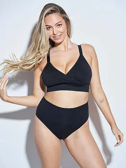 Victoria's Secret Mindd High-rise Smoothing Thong - Black