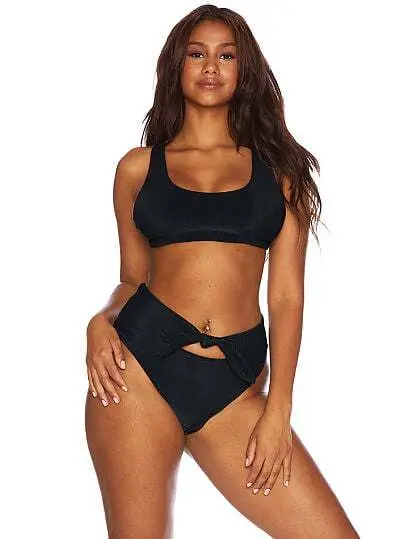 Beach Riot Emma Bikini Bottom - Black | Editorialist