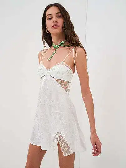 white lace womens dress White Lace Maxi Dress