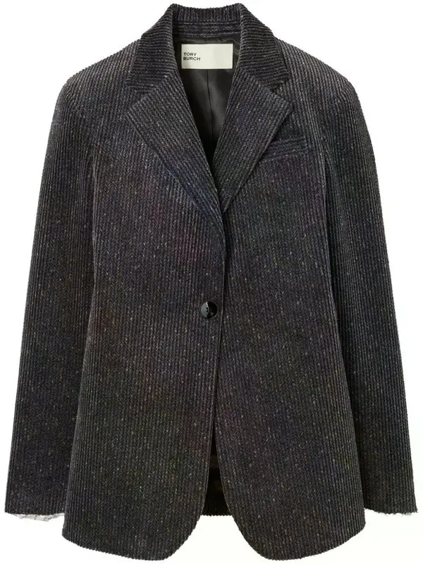 Tory Burch Cinched Corduroy Blazer