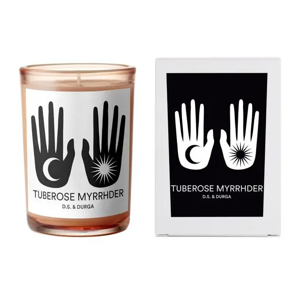 DS & DURGA Tuberose Myrrhder Candle