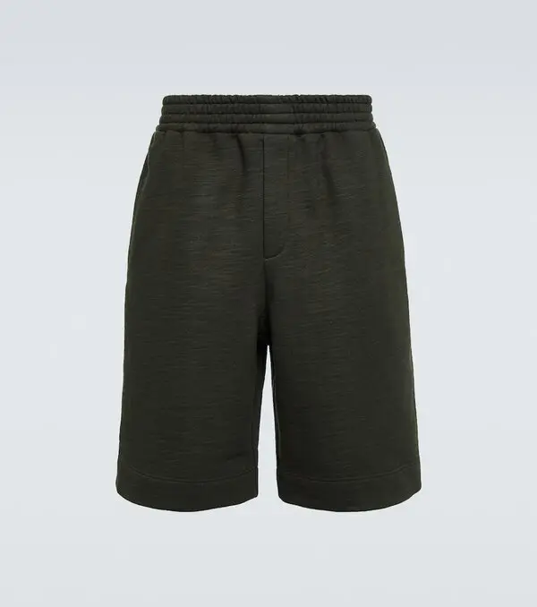 THE ROW Dovi Cotton Jersey Shorts