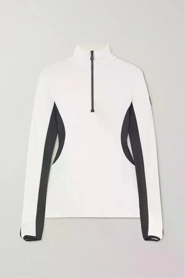 Moncler Color-block Base Layer - White